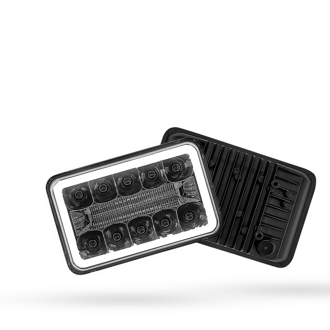 Universal 4 Pcs. 4x6" LED Headlights LH + RH – DMS Engineering