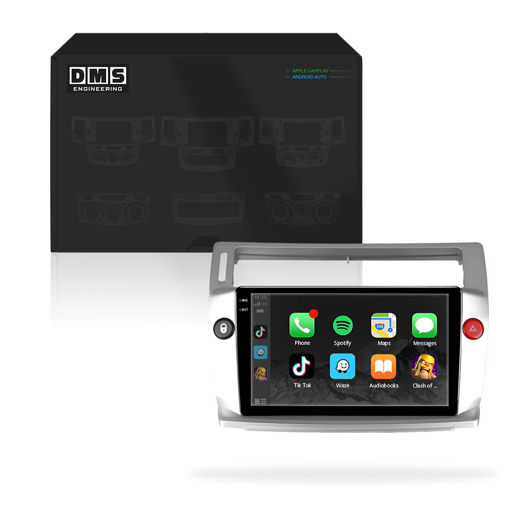 Citroen C4 B7 C-Triomphe / C-Quantre (2004 - 2014) 9" Wireless Android – DMS Engineering
