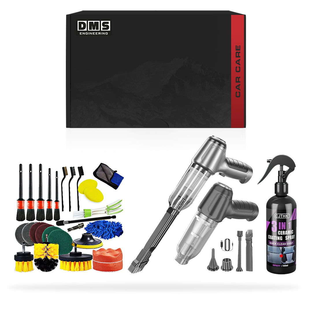 Complimentary Complete Car Care Bundle - 26-pieces Detailing Kit + Cer ...