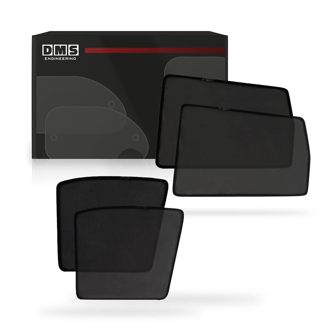 Jeep Grand Cherokee WK (2010 - 2021) Magnetic Window Sun Shades Comple