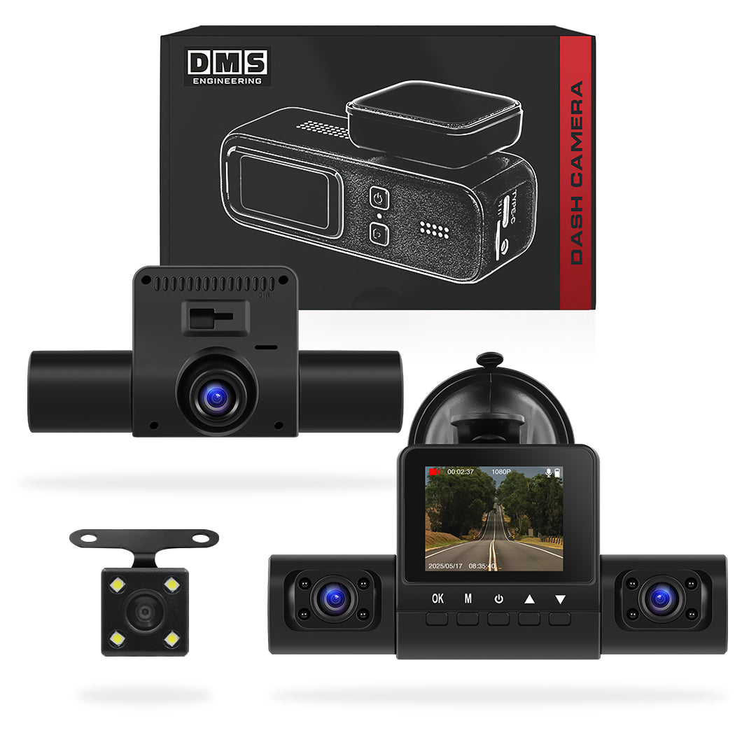 Universal 2.0" Screen Four-Channel Driving Recorder Dashboard Camera ...