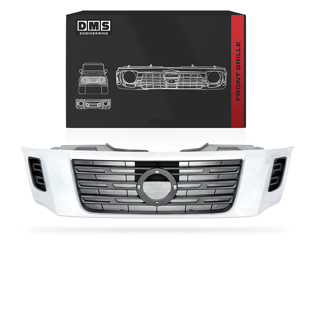 Nissan Navara D23 NP300 (2015 - 2017) Grey / Silver Grille – DMS ...