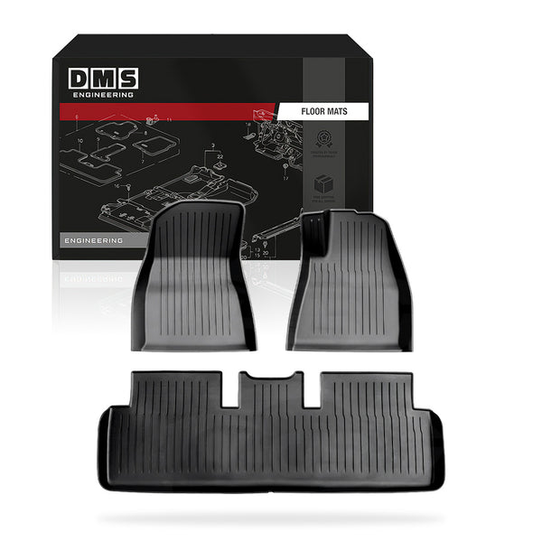 Tesla Model 3 (2017 - 2023) Front + Rear Boot Cargo Mat Liners