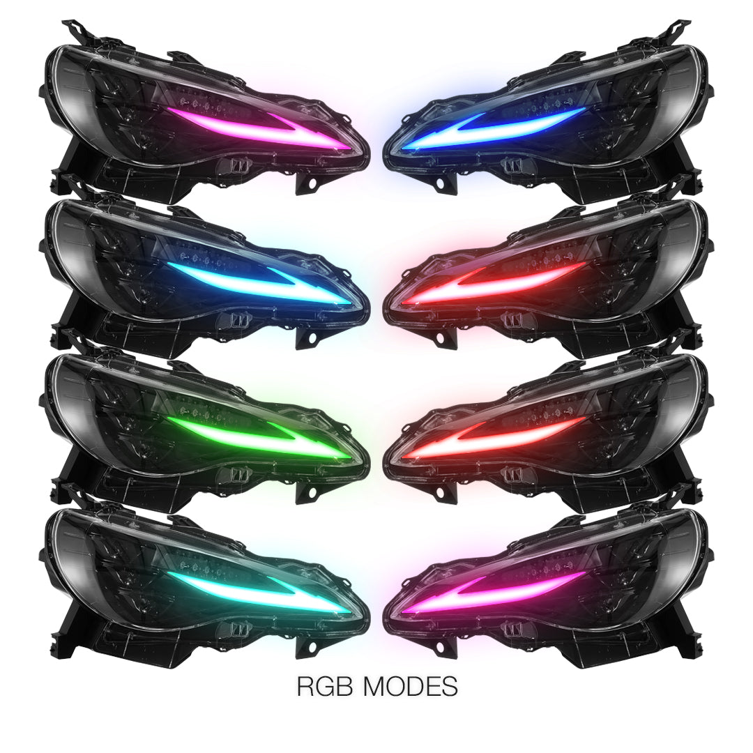 Toyota 86 / FT86 / GT86 (2012 - 2021) Sequential RGB DRL Full LED Proj