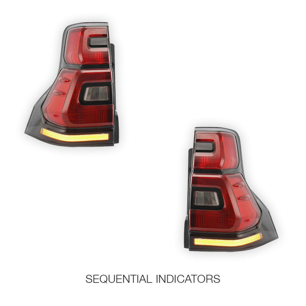 Toyota LandCruiser Prado 150 Series (2010 - 2017) Sequential Red Smoke