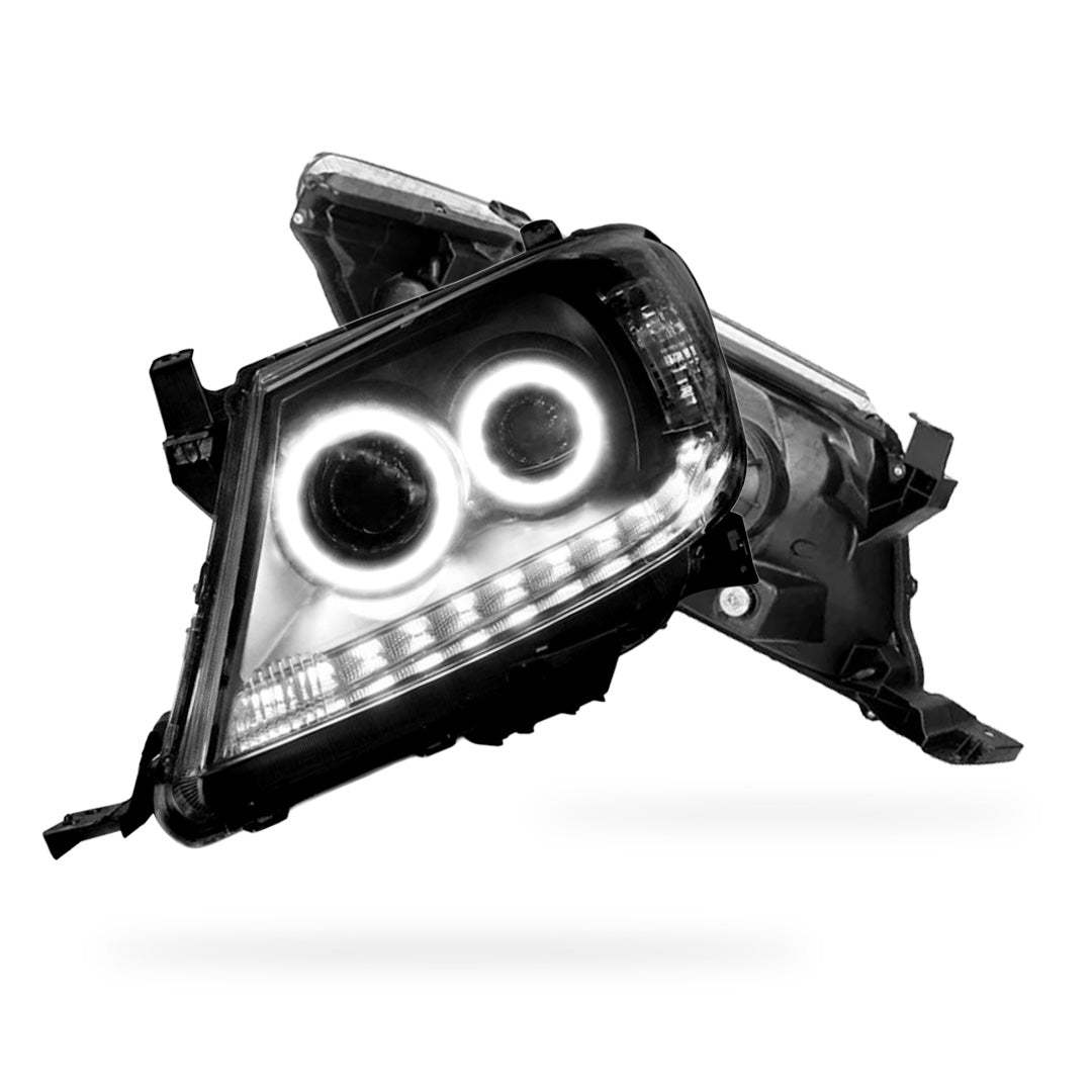 Toyota Hilux N70 (2005 - 2015) Halo Angel Eyes Projector Headlights LH ...