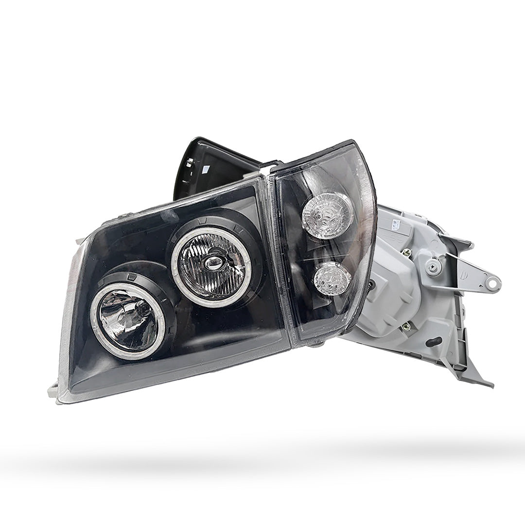 Toyota Prado 90 / 95 Series (1996 - 2002) Halo Angel Eyes Headlights L