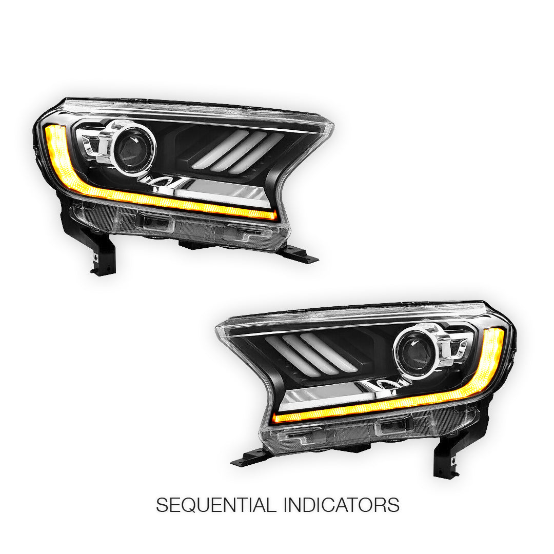 Ford Ranger PX MK2 MK3 (2015 - 2021) Sequential Indicator "ORION" Head