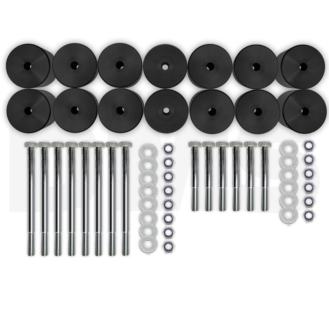 Holden Rodeo TF / R9 (1988 - 2002) Dual / Extra Cab Body Lift Kit – DMS ...